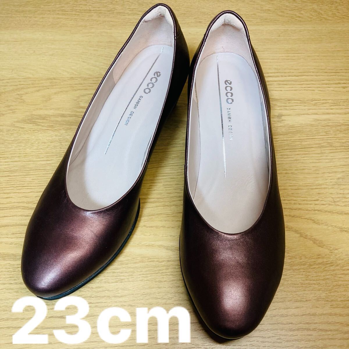 Yahoo!オークション - ECCO Sculptured 45 23cm EEE fig metallic