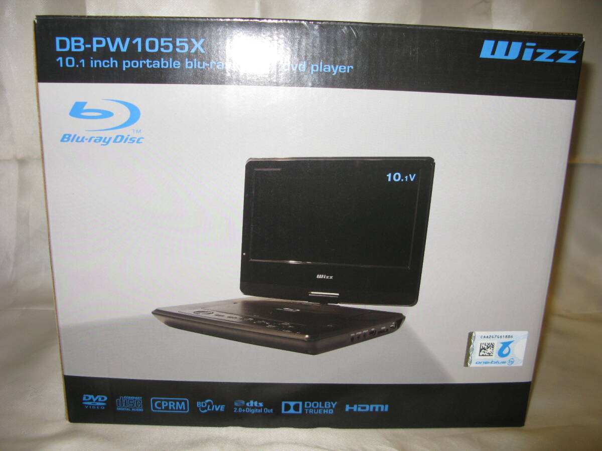 Yahoo!オークション - Wizz DB-PW1055X Blu-ray ポータブルプレーヤー...