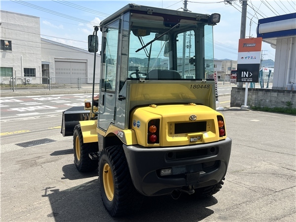 Yahoo!オークション - 横手発 ヤンマー ホイールローダー V3-6 487時間...