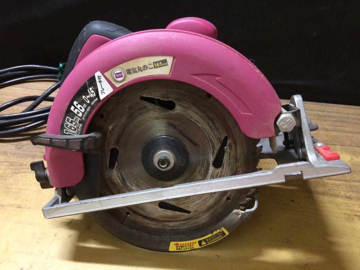 Yahoo!オークション - FF208 DCM 165㎜電気丸のこ T-DM-2 850W 8.7A 50...