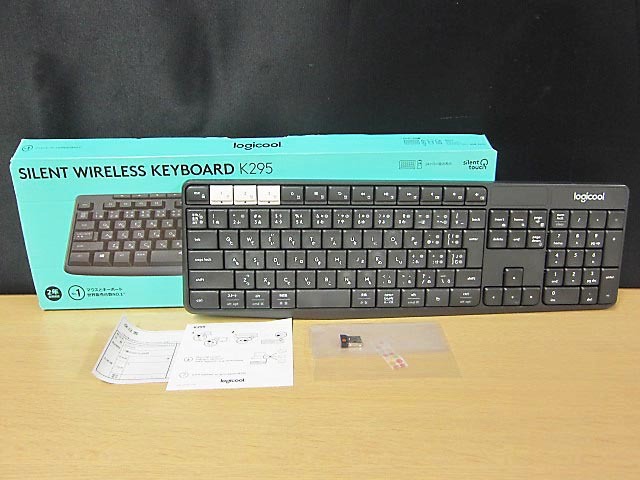 Yahoo!オークション - logicool ロジクール ワイヤレスキーボード K295...