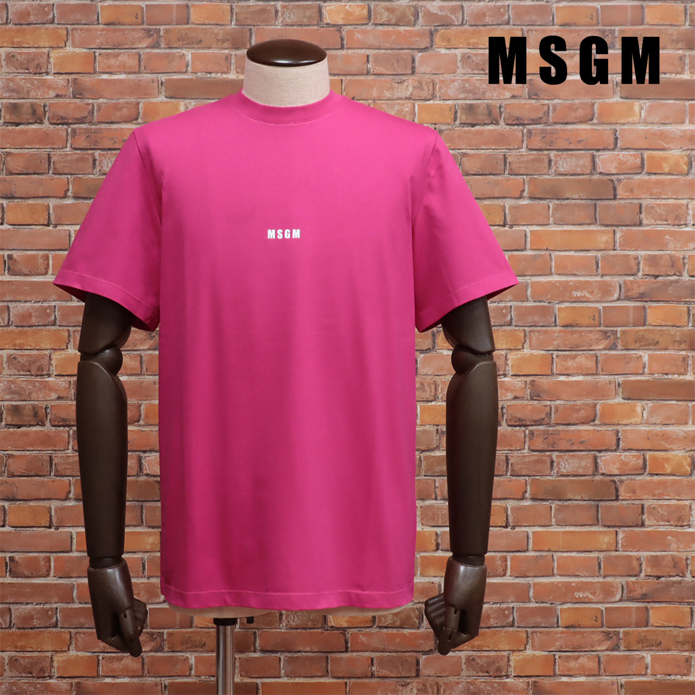 Yahoo!オークション - 1円/MSGM/XSサイズ/丸首Tシャツ 2840MM162 ロゴ ...