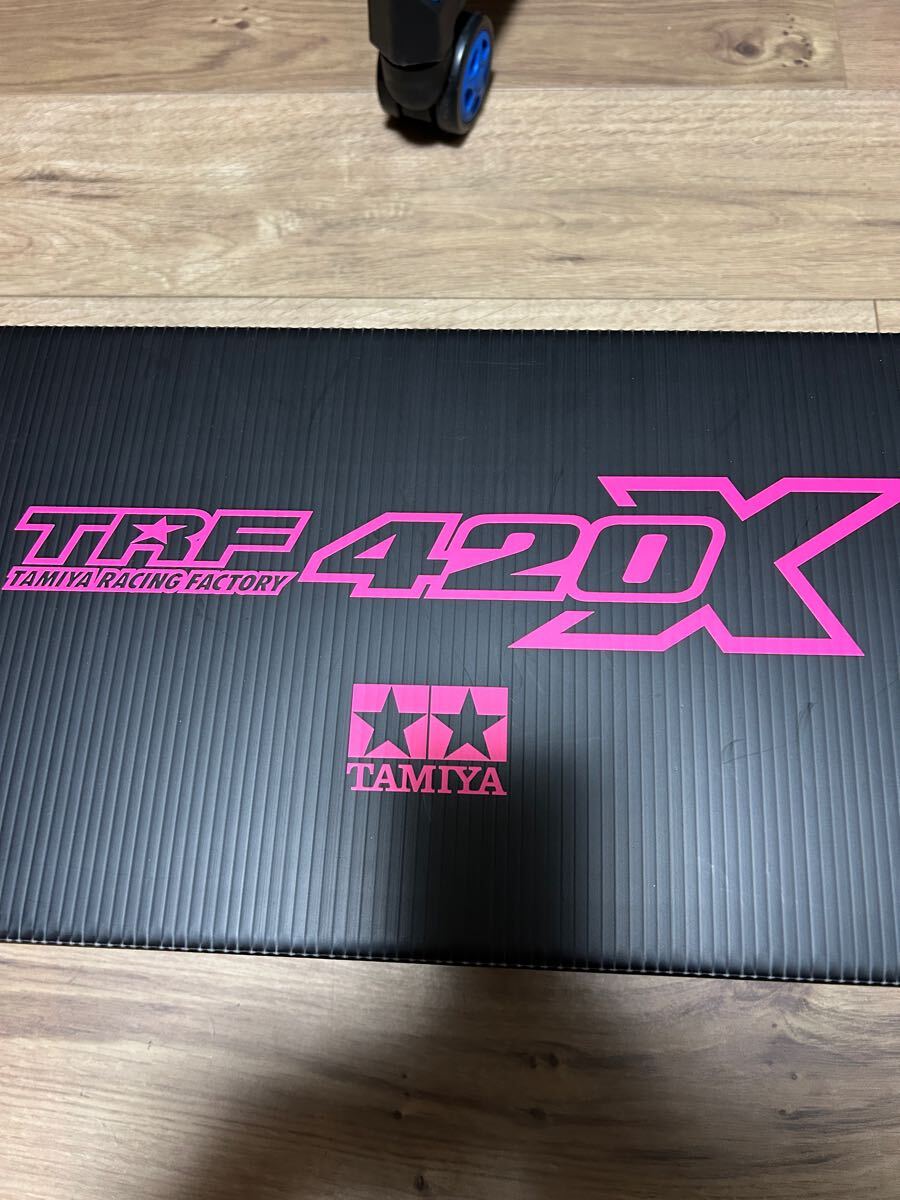 Yahoo!オークション - TAMIYA タミヤ TRF420X 組み立て途中