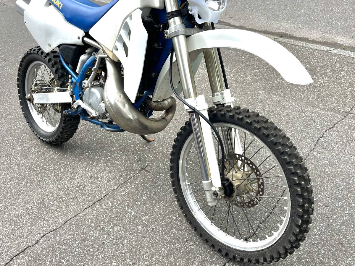 Yahoo!オークション - 北海道 スズキRMX250公道希少仕様 2ストエンジン...