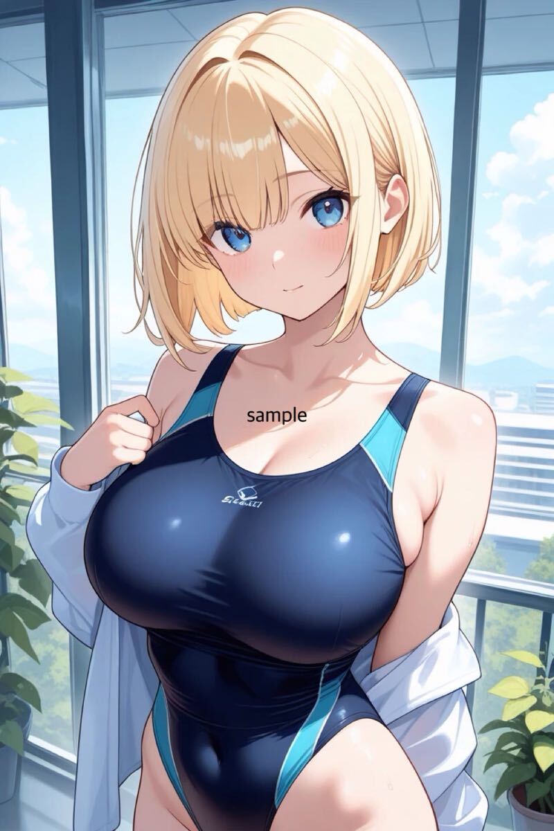 Yahoo!オークション - A0003 AIイラスト セクシー 巨乳 オリジナル 美...