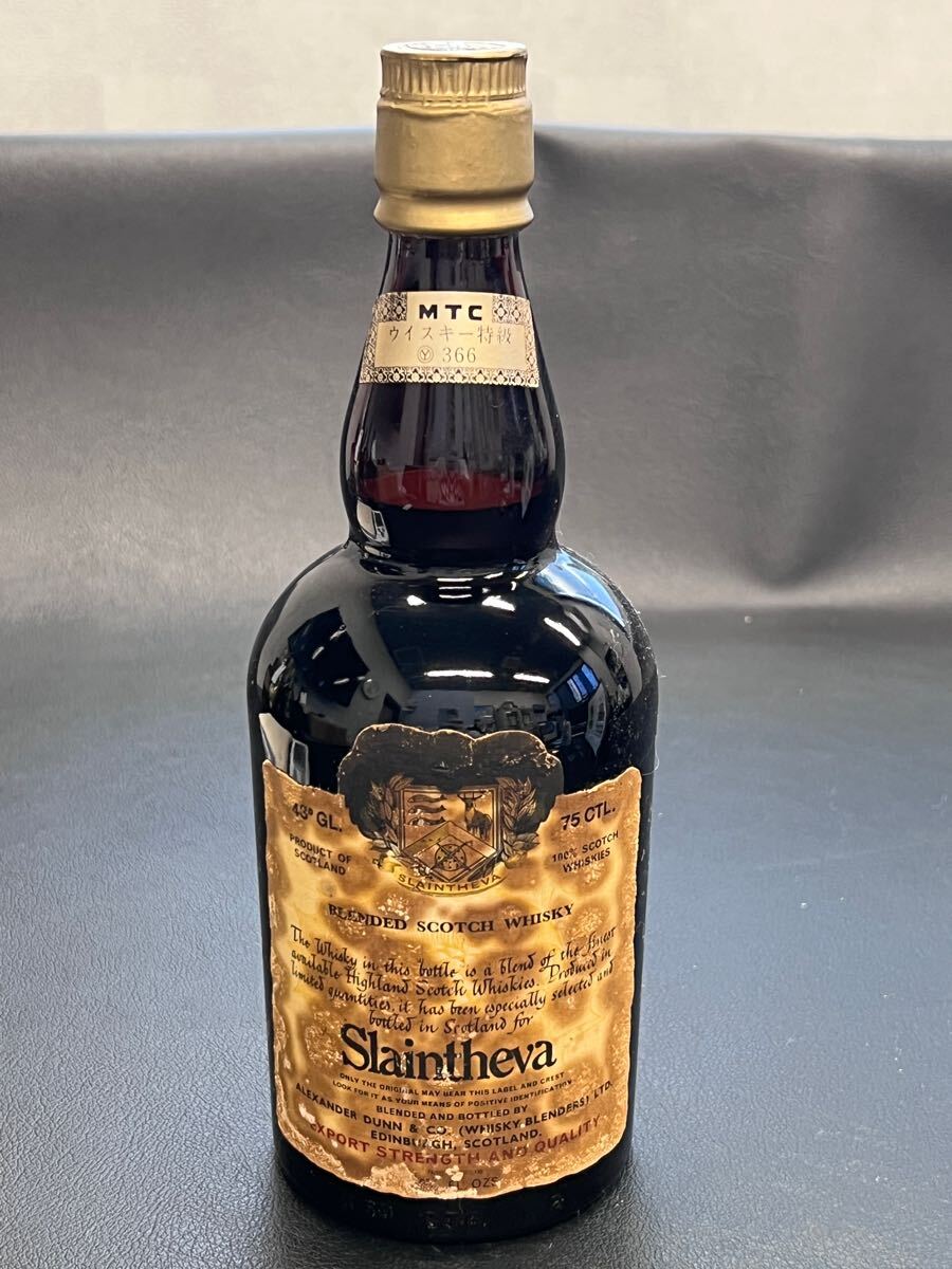 Yahoo!オークション - スランジーバ スコッチウイスキー 古酒 43% 750m...