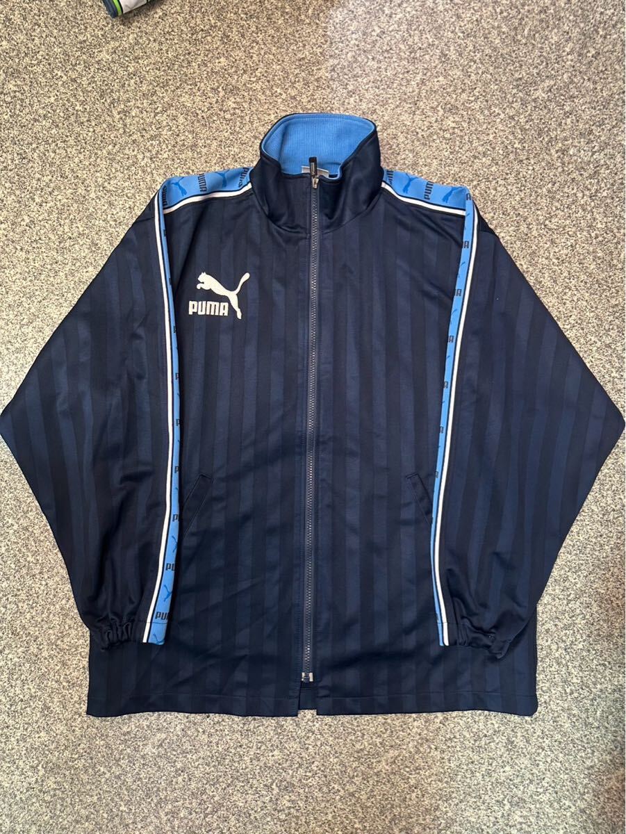Yahoo!オークション - PUMA S M ジャージ スポーツウェア ネイビー 紺 ...