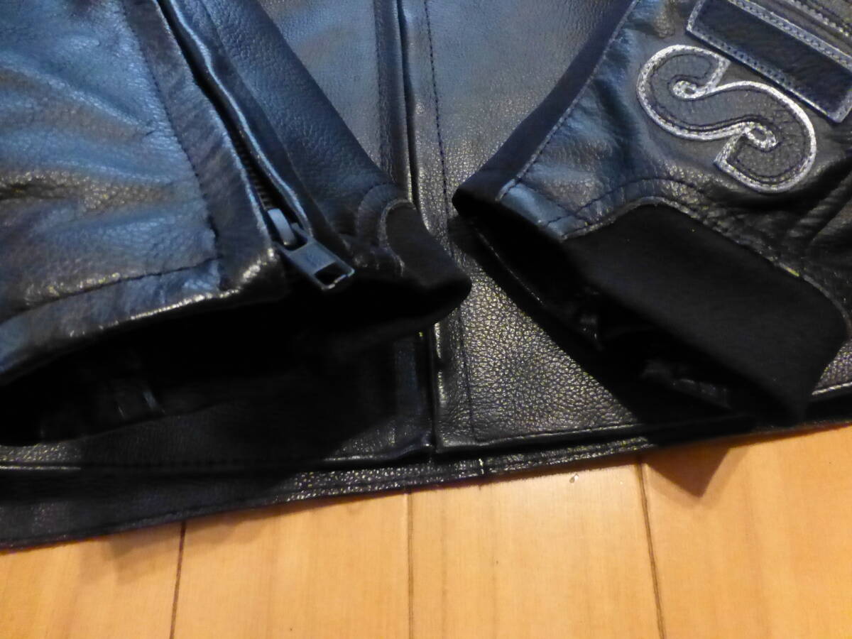 Yahoo!オークション - シンプソン レザージャケットNo7-26