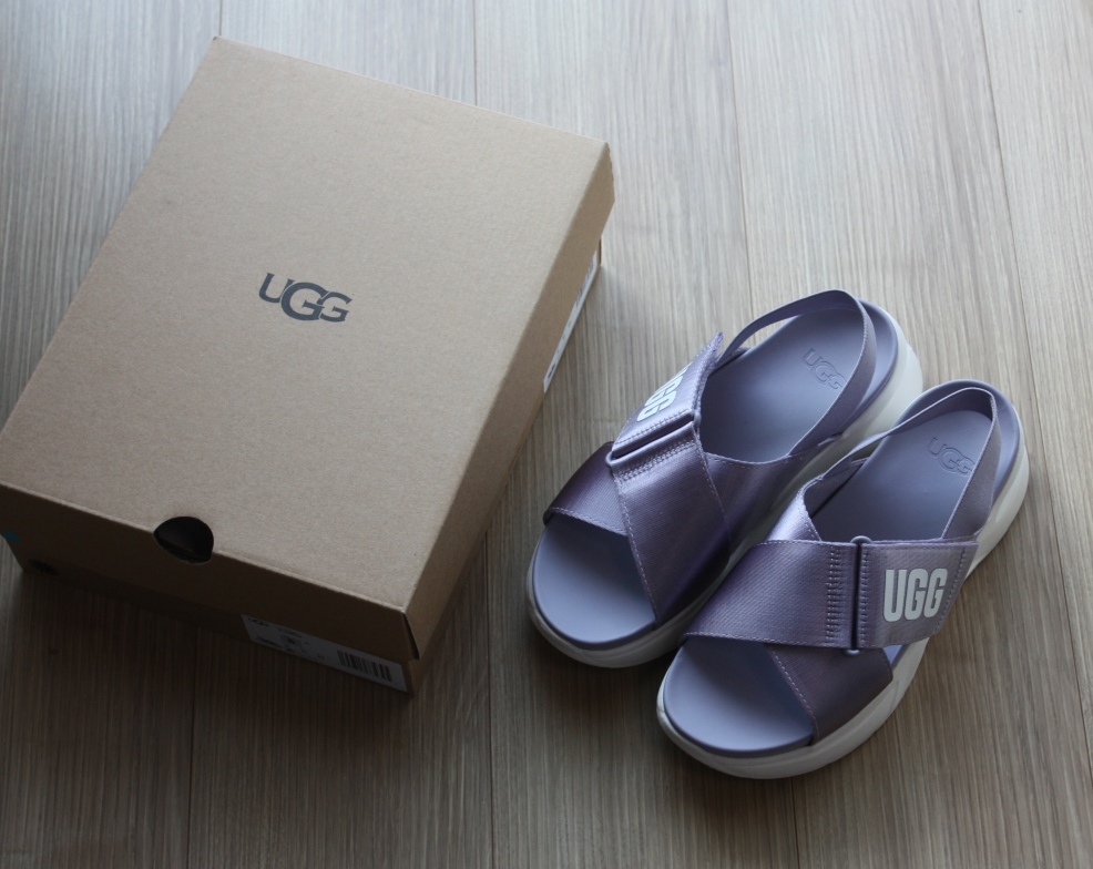 Yahoo!オークション - 美品 アグ UGG サンダル サイズEU37 JP23cm ロ...