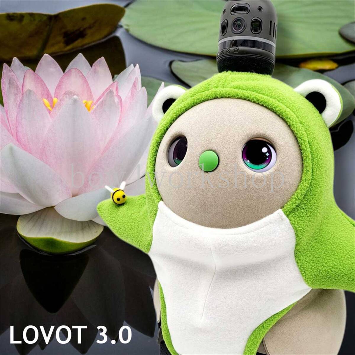 Yahoo!オークション - ラボット LOVOT ラボットの服 カエルちゃんボデ...