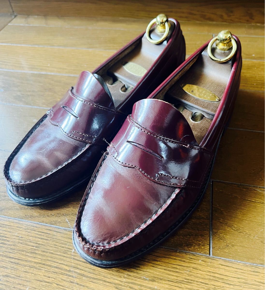 Yahoo!オークション - REGAL Imperial Grade ローファーブラウン24EE