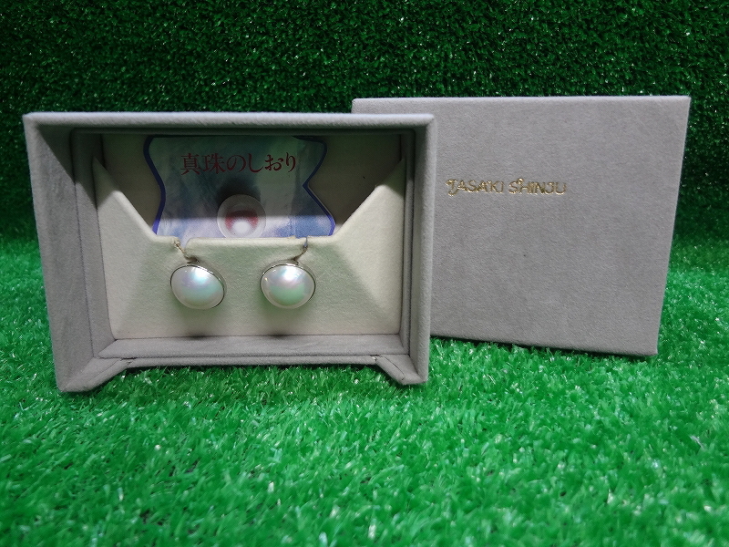 Yahoo!オークション - Kアみ0589 TASAKI SINJYU 田崎真珠 イヤリング ...
