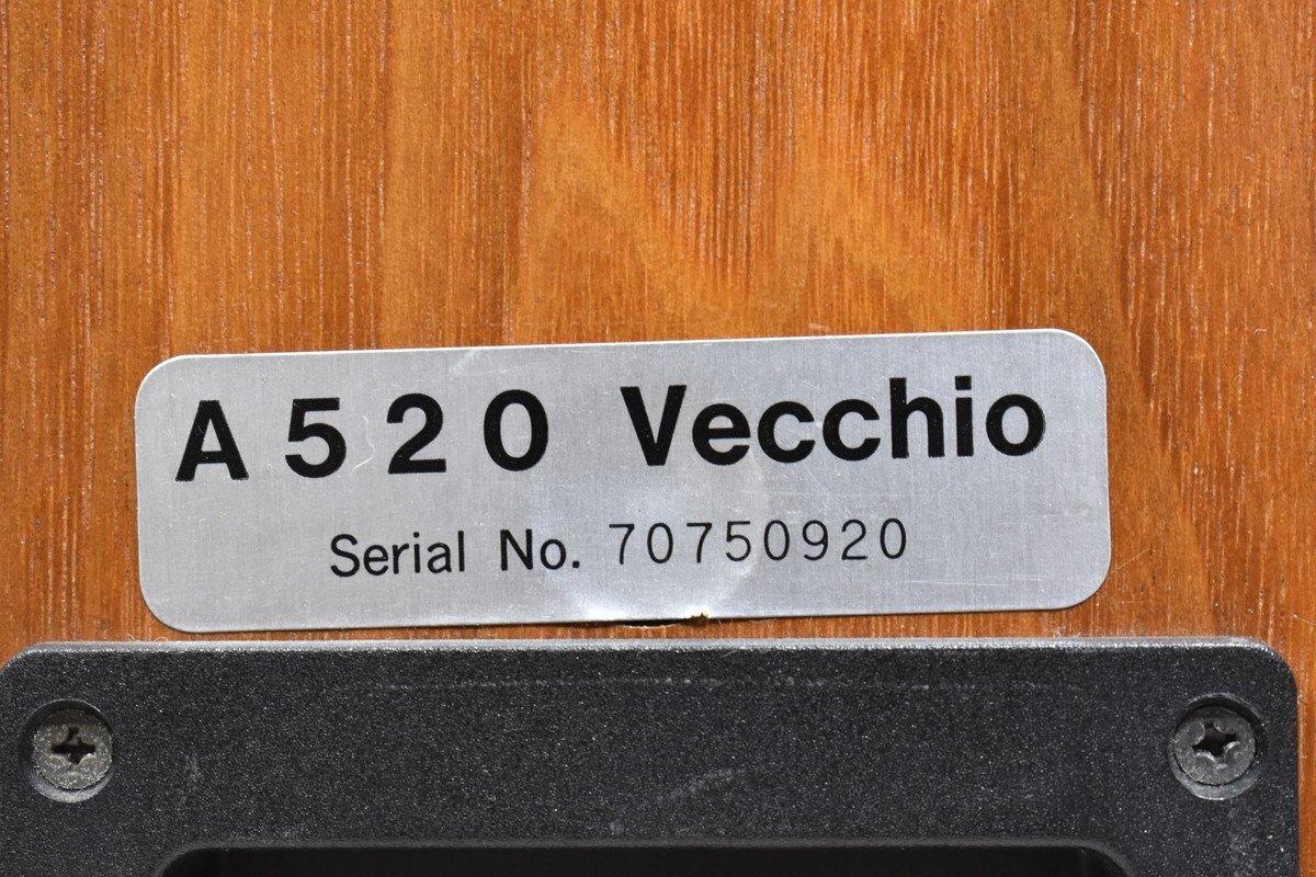 Yahoo!オークション - 【D】 JBL A520 Vecchio スピーカーペア ジェイ...