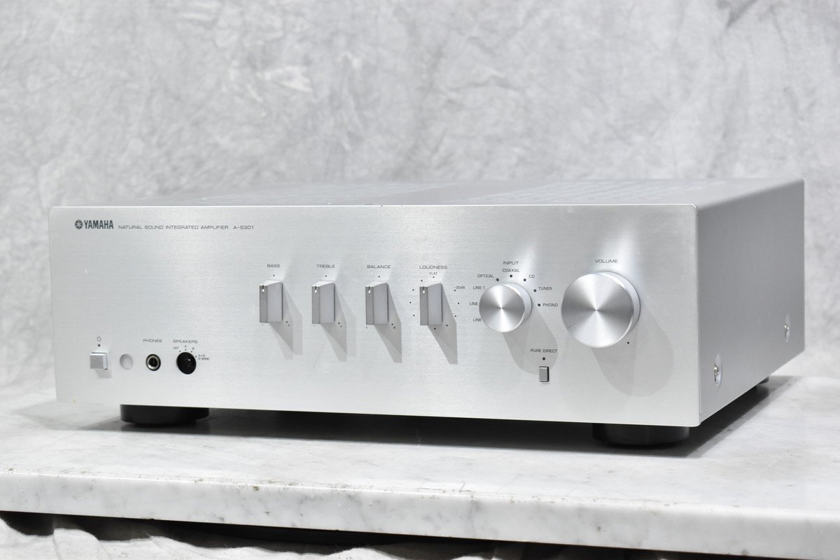 Yahoo!オークション - 【C】 YAMAHA A-S301 プリメインアンプ ヤマハ 3...