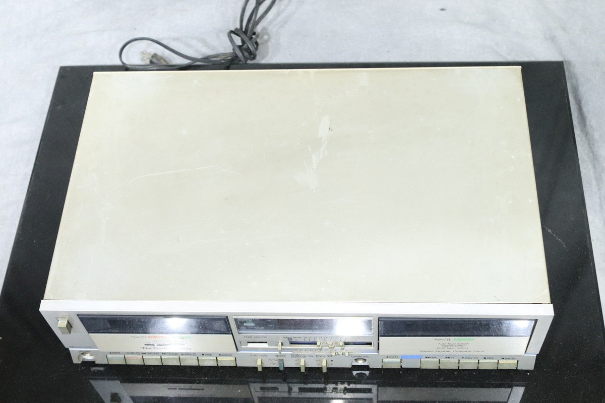 Yahoo!オークション - 【C】Technics RS-M222 カセットデッキ テクニク...