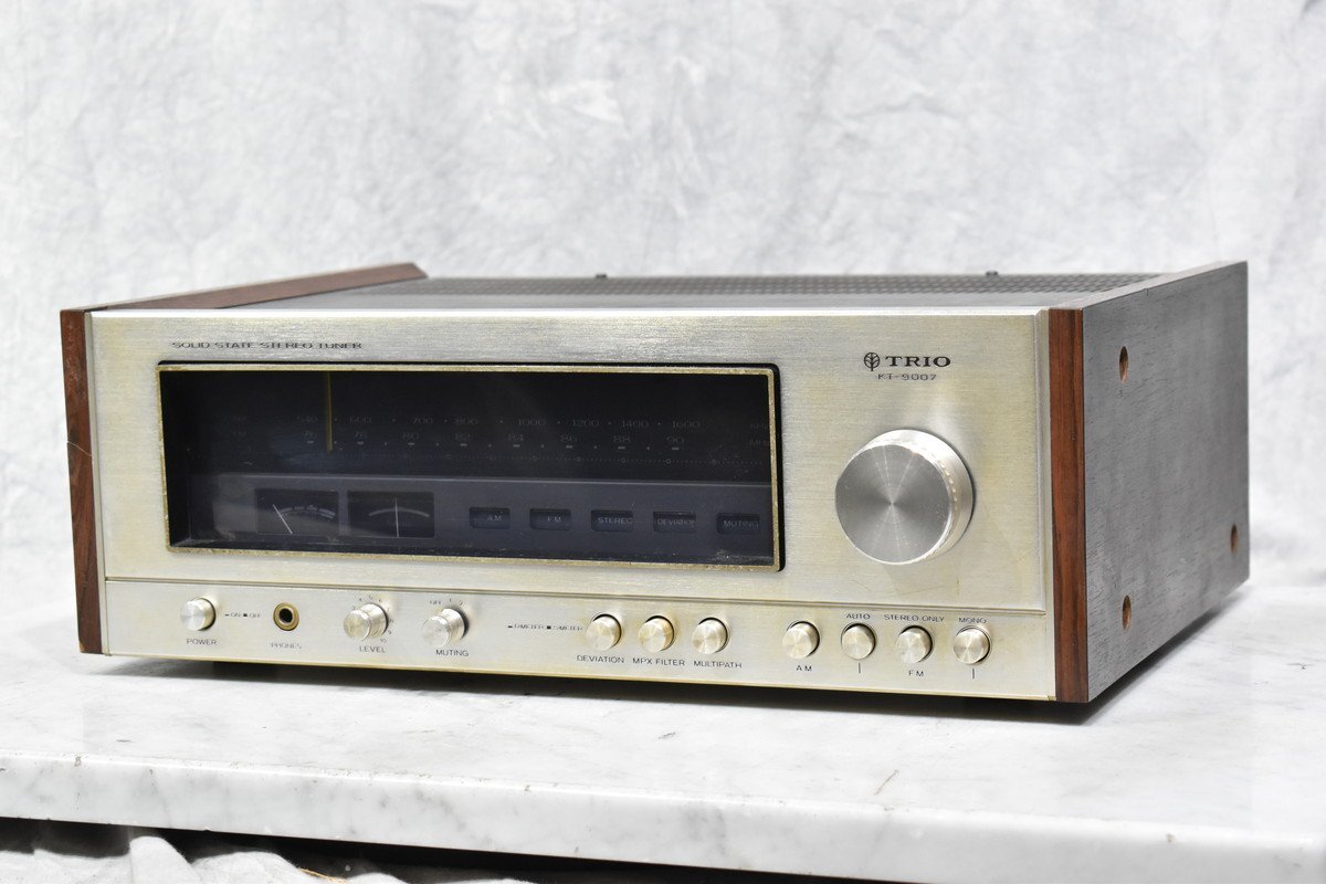 Yahoo!オークション - 【G】TRIO KT-9007 AM/FMチューナー トリオ 3068...