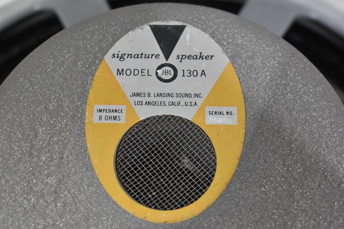 Yahoo!オークション - 【D】JBL 130A ウーファーユニット ペア 3066666