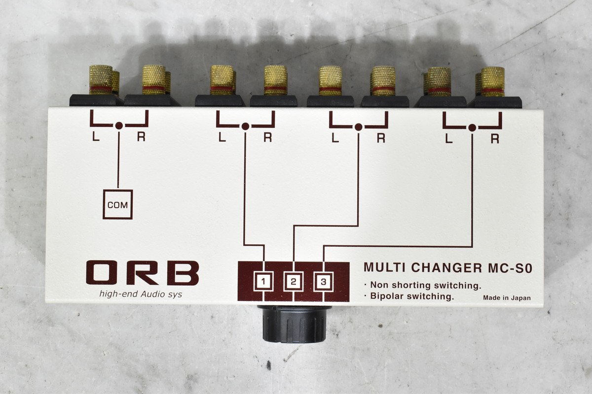 Yahoo!オークション - 【G】ORB MS-S0 スピーカーセレクター オーブ 30...