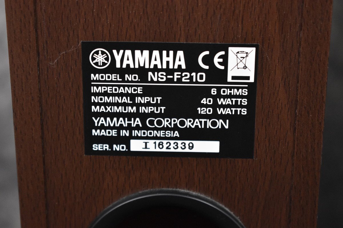 Yahoo!オークション - 【C】YAMAHA NS-F210 トールボーイスピーカーペ...