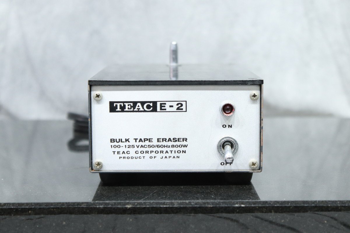 Yahoo!オークション - 【C】TEAC E-2A バルクイレーサー ティアック 30...