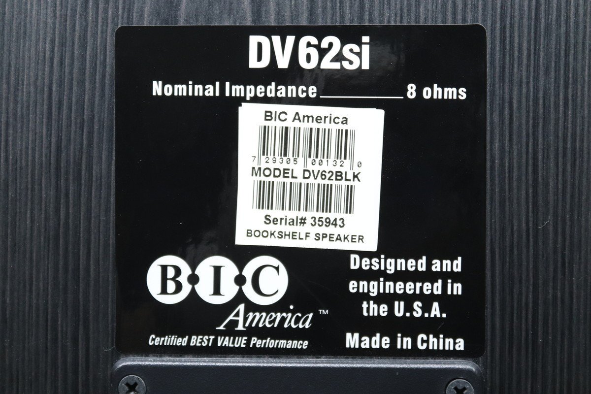 Yahoo!オークション - 【D】BIC AMERICA DV62si スピーカーペア ビック...