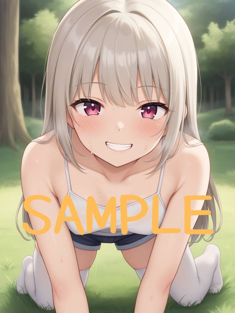 Yahoo!オークション - 1点物 美女 高画質 AI オリジナル アート A4 ポ...