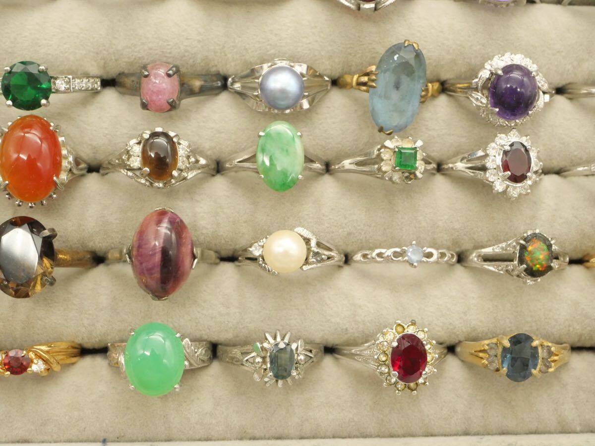 Yahoo!オークション - 【A65】リング 指輪 千本透かし など 昭和レトロ...