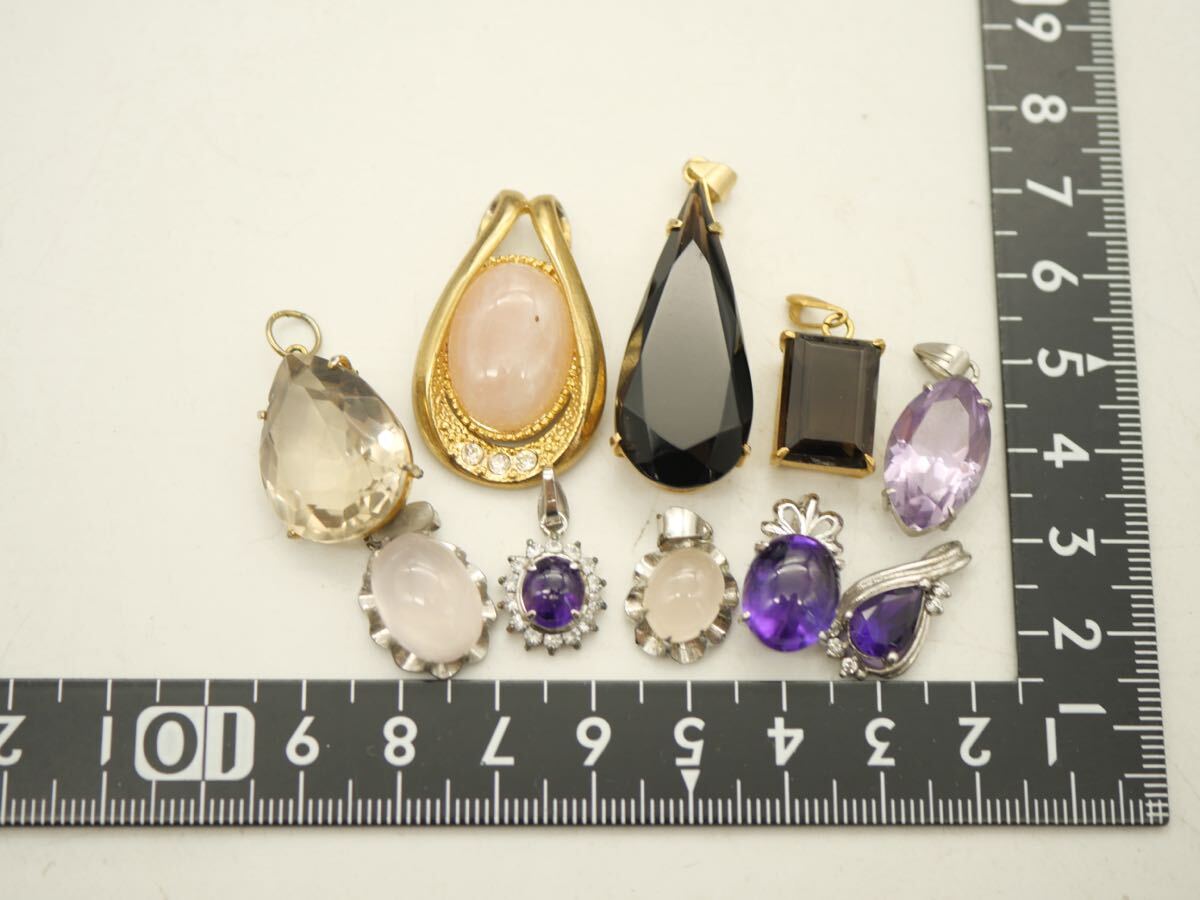 Yahoo!オークション - 【C19】クォーツ系 アメジスト など ペンダント...