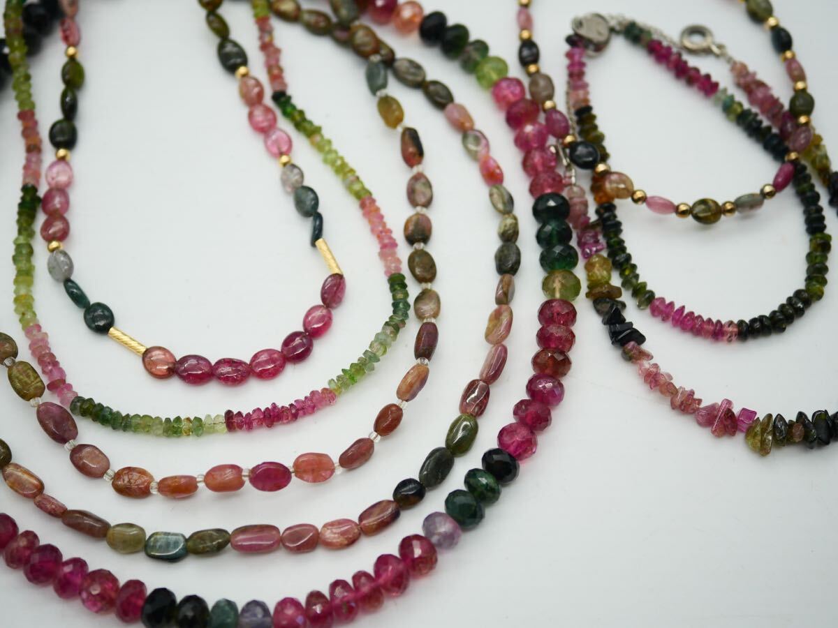 B29 トルマリン ネックレス ブレスレット ヴィンテージ ビンテージ SILVER シルバー 925 含む アクセサリー 大量 まとめ売り まとめ TIA(トルマリン)｜売買された ...