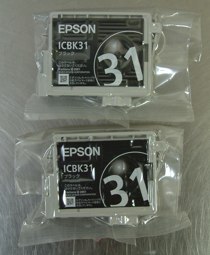 Yahoo!オークション - エプソン 純正 インクカートリッジ ウサギ ICBK3...