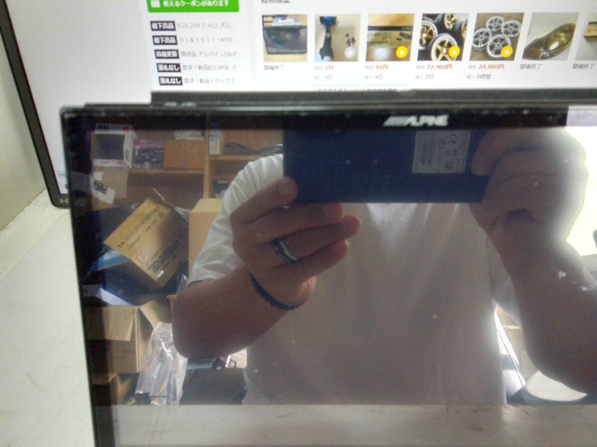 Yahoo!オークション - 即決 アルパイン10インチナビ EX10-VO ジャンク