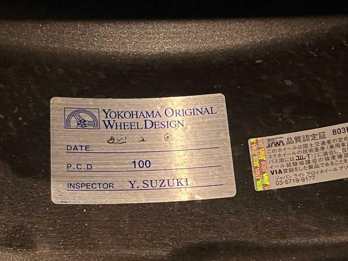 Yahoo!オークション - YOKOHAMA ADVAN RACING TC-4 17 8j 35 NEOVA AD0...