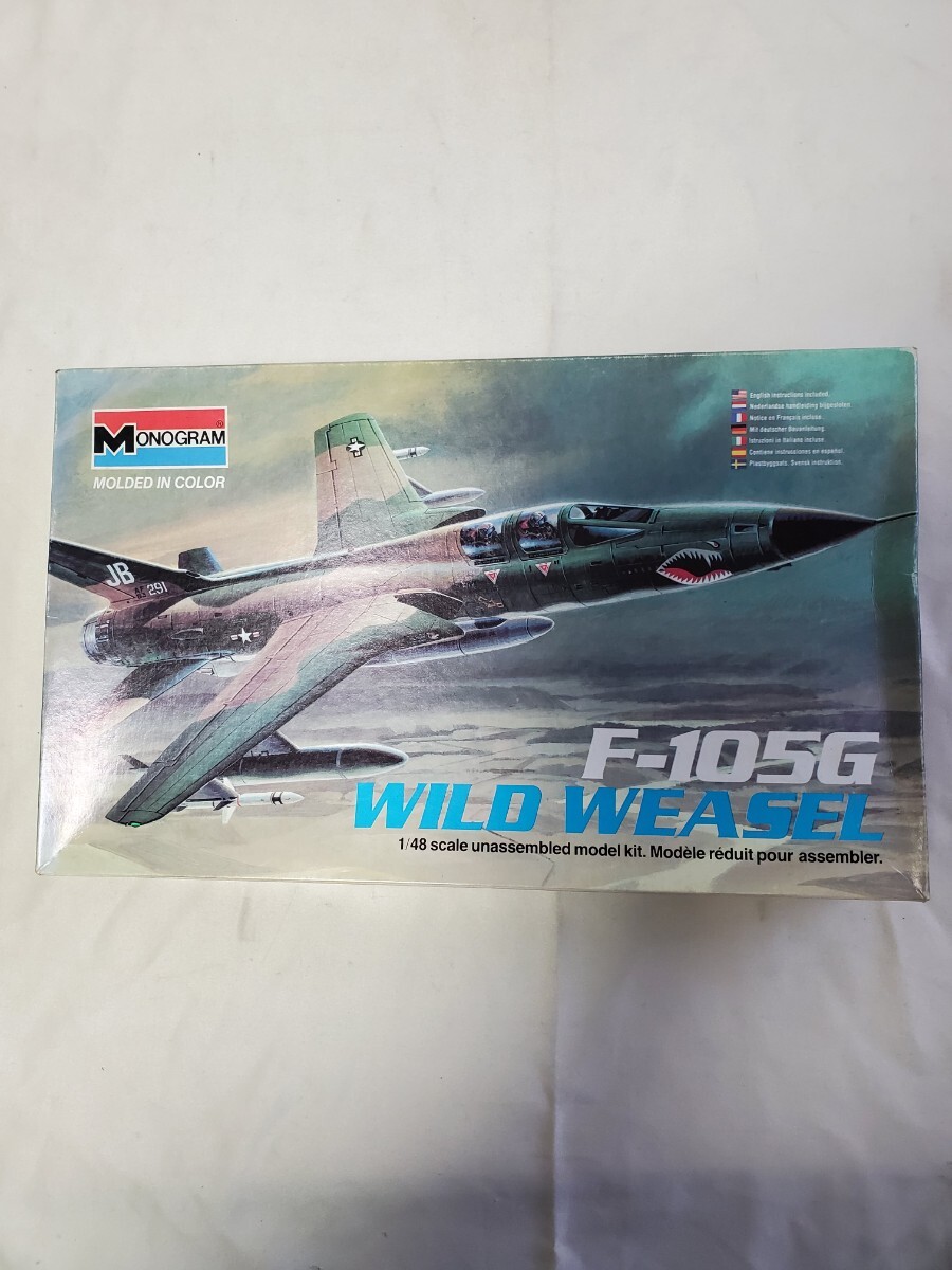 Yahoo!オークション - モノグラム MONOGRAM 1/48 F-105G ワイルドウィ...
