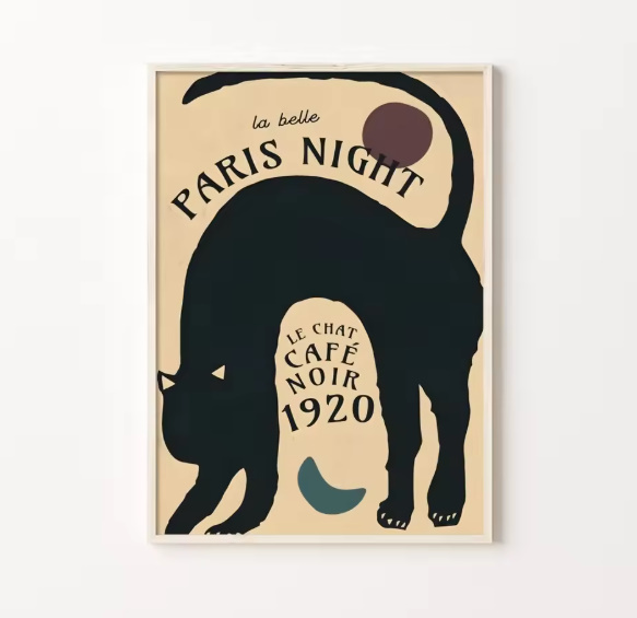 Yahoo!オークション - G88 猫 ミッドセンチュリー レトロ ビンテージ ...