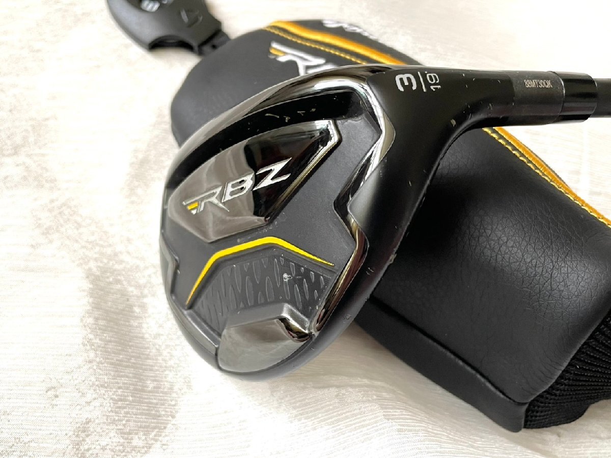 Yahoo!オークション - TaylorMade テーラーメイド RBZ BLACK 3 19 ユ...