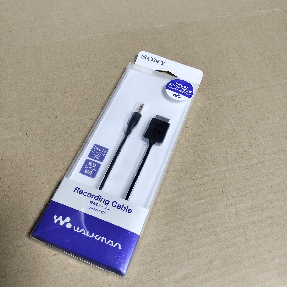 Yahoo!オークション - 未使用 SONY ソニー 録音用ケーブル WMC-NWR1