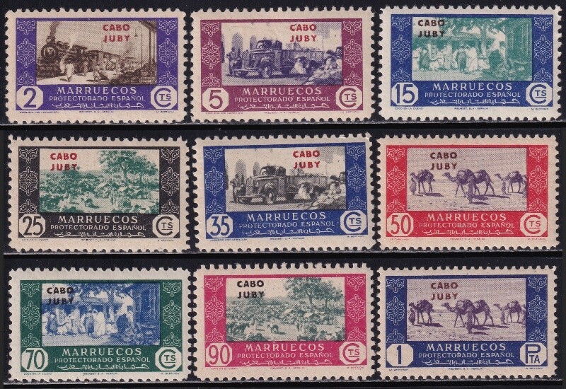 Yahoo!オークション - ak5294 ジュビー岬 1948 9種 #130-8