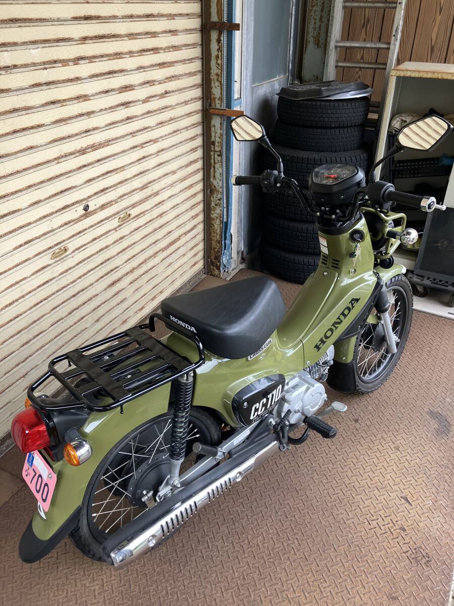 Yahoo!オークション - クロスカブ CC110 JA45 オリーブグリーン 走行6 ...