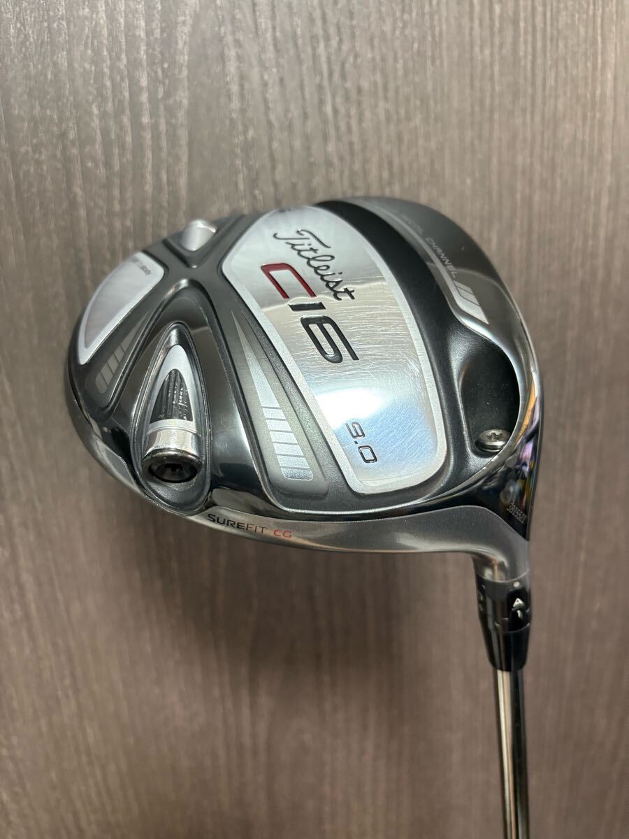 Yahoo!オークション - 【美品】 タイトリスト C16 9.0 ドライバー KURO...