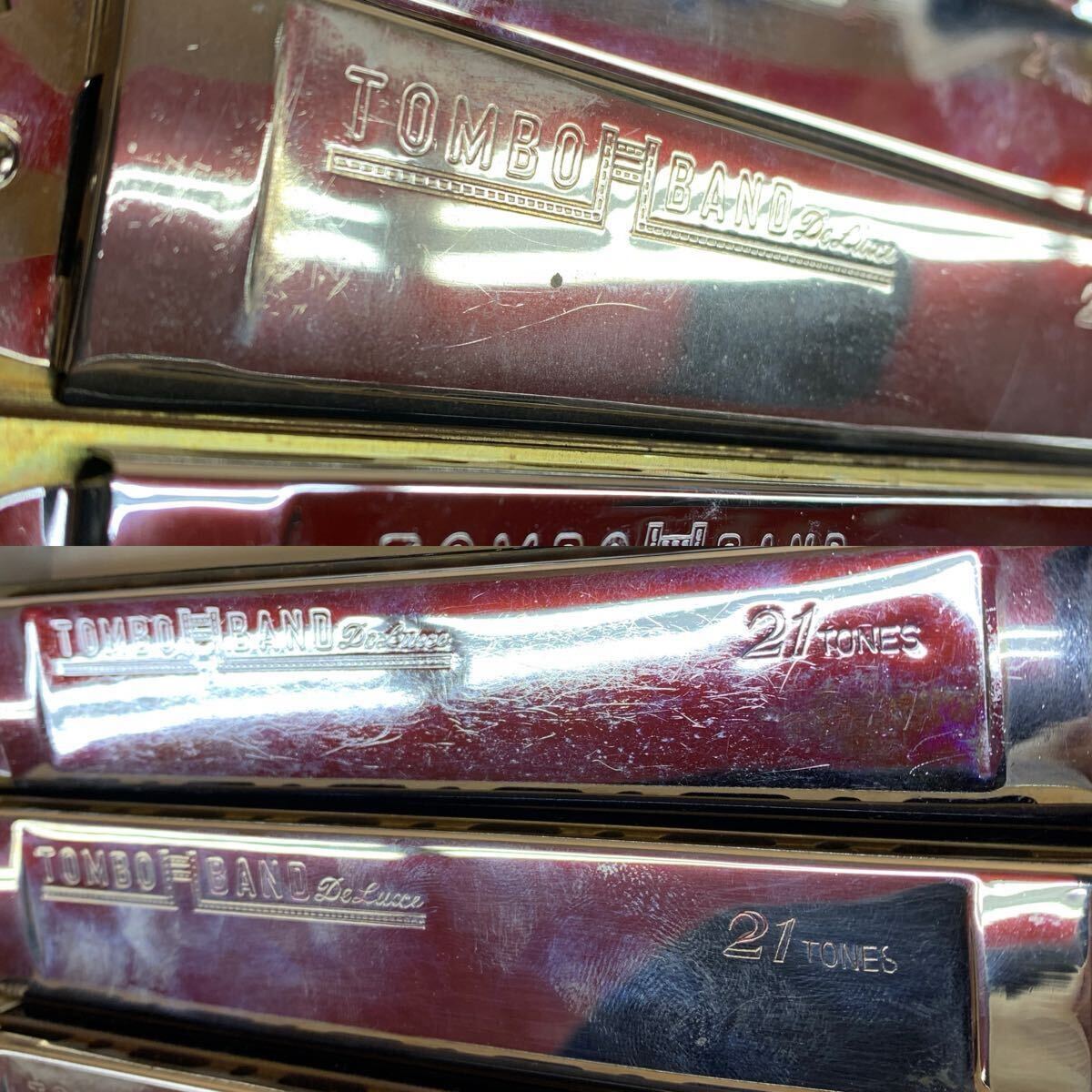 Yahoo!オークション - 【U-1】 TOMBO Band Deluxe 21 ハーモニカ セッ...