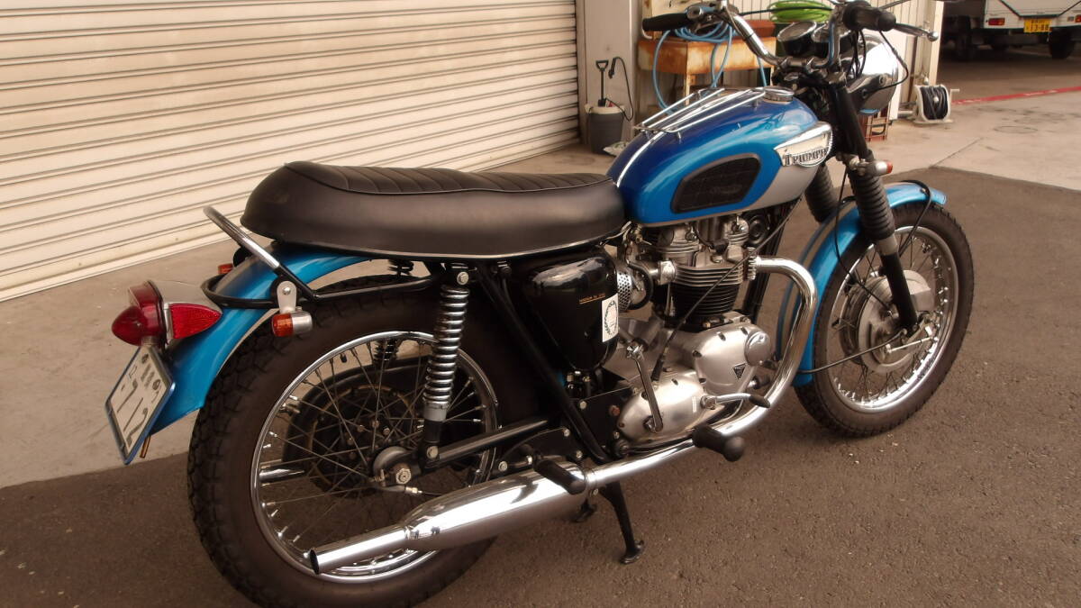 Yahoo!オークション - トライアンフ タイガー 650 TR6 1968年