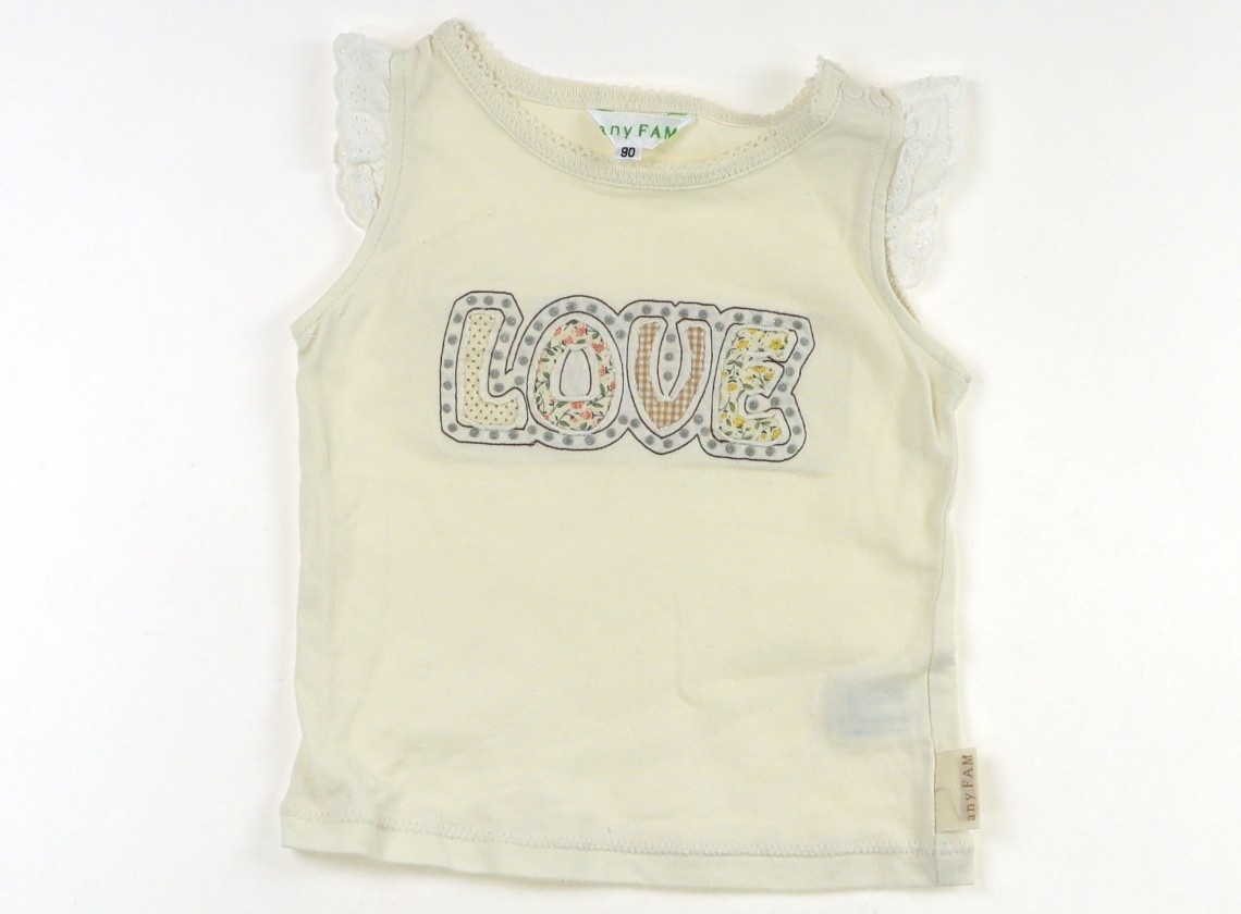 Yahoo!オークション - エニィファム anyFAM Tシャツ・カットソー 90サ...
