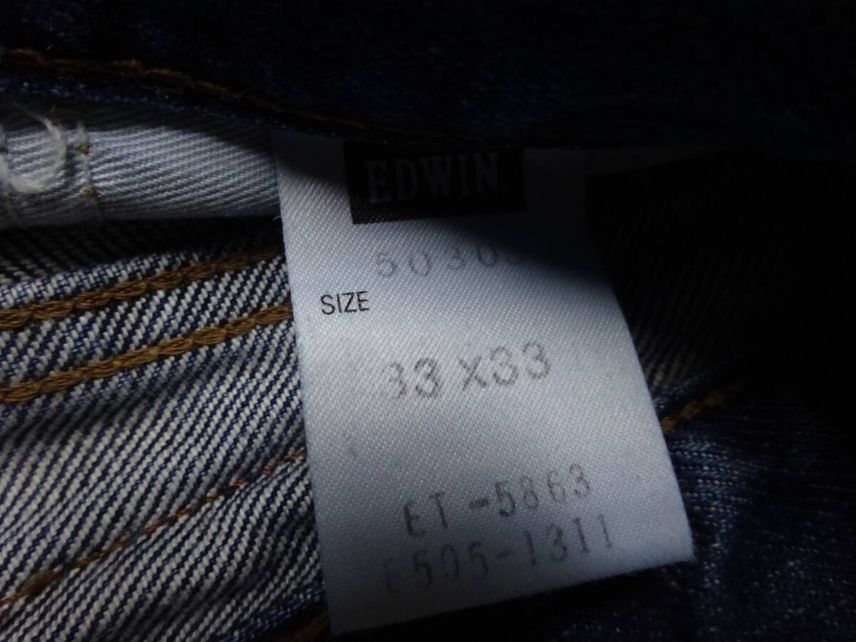 Yahoo!オークション - J-276 EDWIN503 デニムパンツ サイズ33インチ