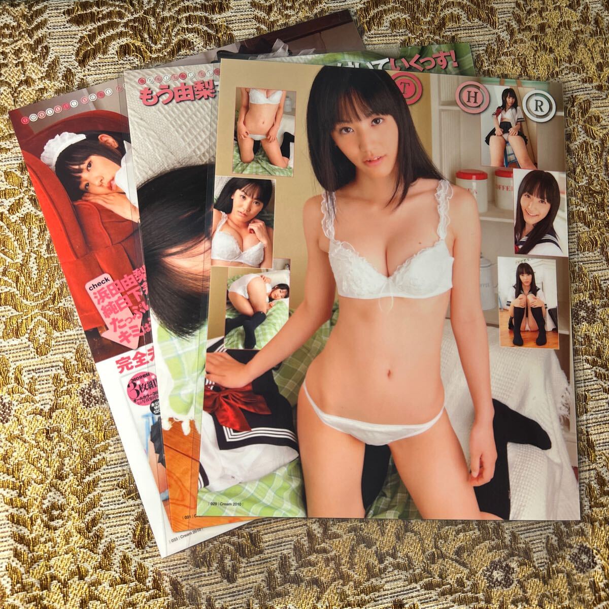 Yahoo!オークション - 《厚手ラミネート加工》 浜田由梨 貴重グラビア ...