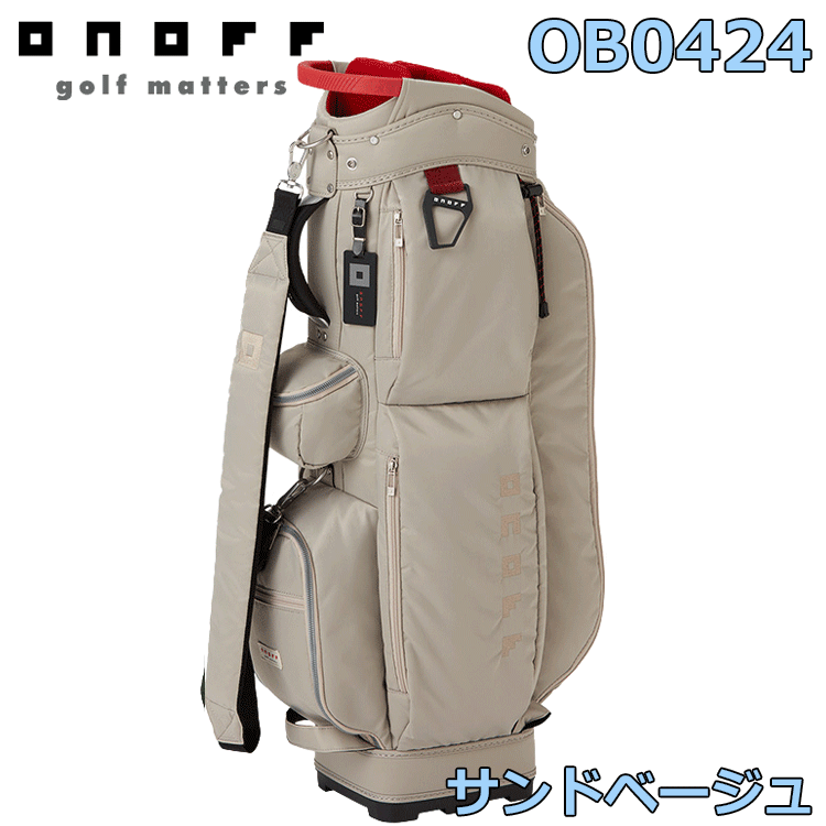 Yahoo!オークション - ONOFF Caddie Bag OB0424 【オノフ】【軽量】【...