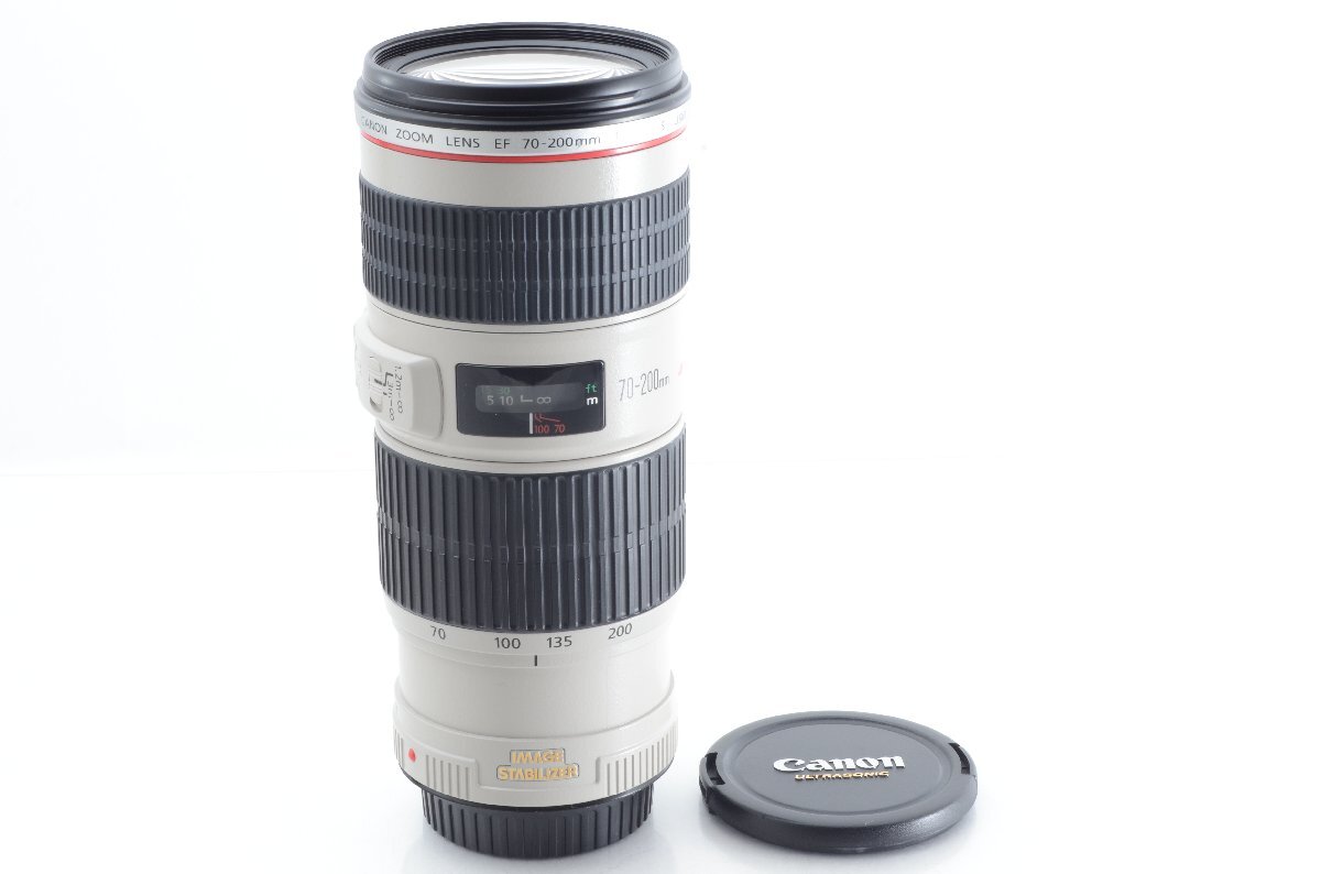Yahoo!オークション - #B575 現状品 CANON EF 70-200mm F4 L IS USM キ...