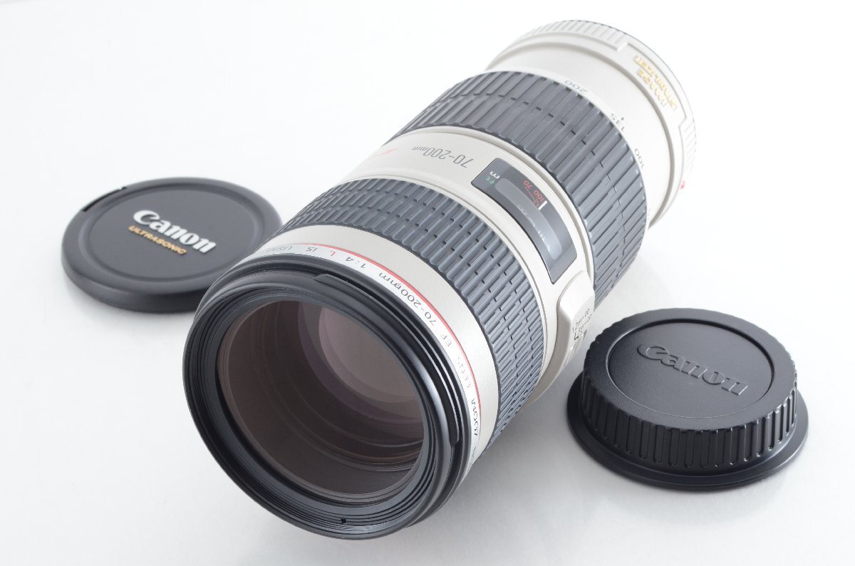 Yahoo!オークション - #B575 現状品 CANON EF 70-200mm F4 L IS USM キ...