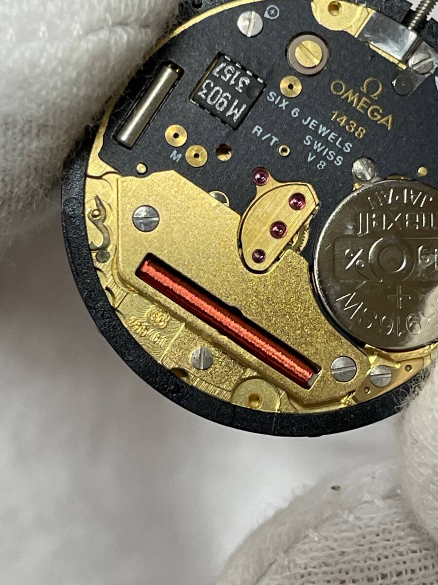 Yahoo!オークション - 【可動品】Omega オメガ クォーツ ムーブメント ...