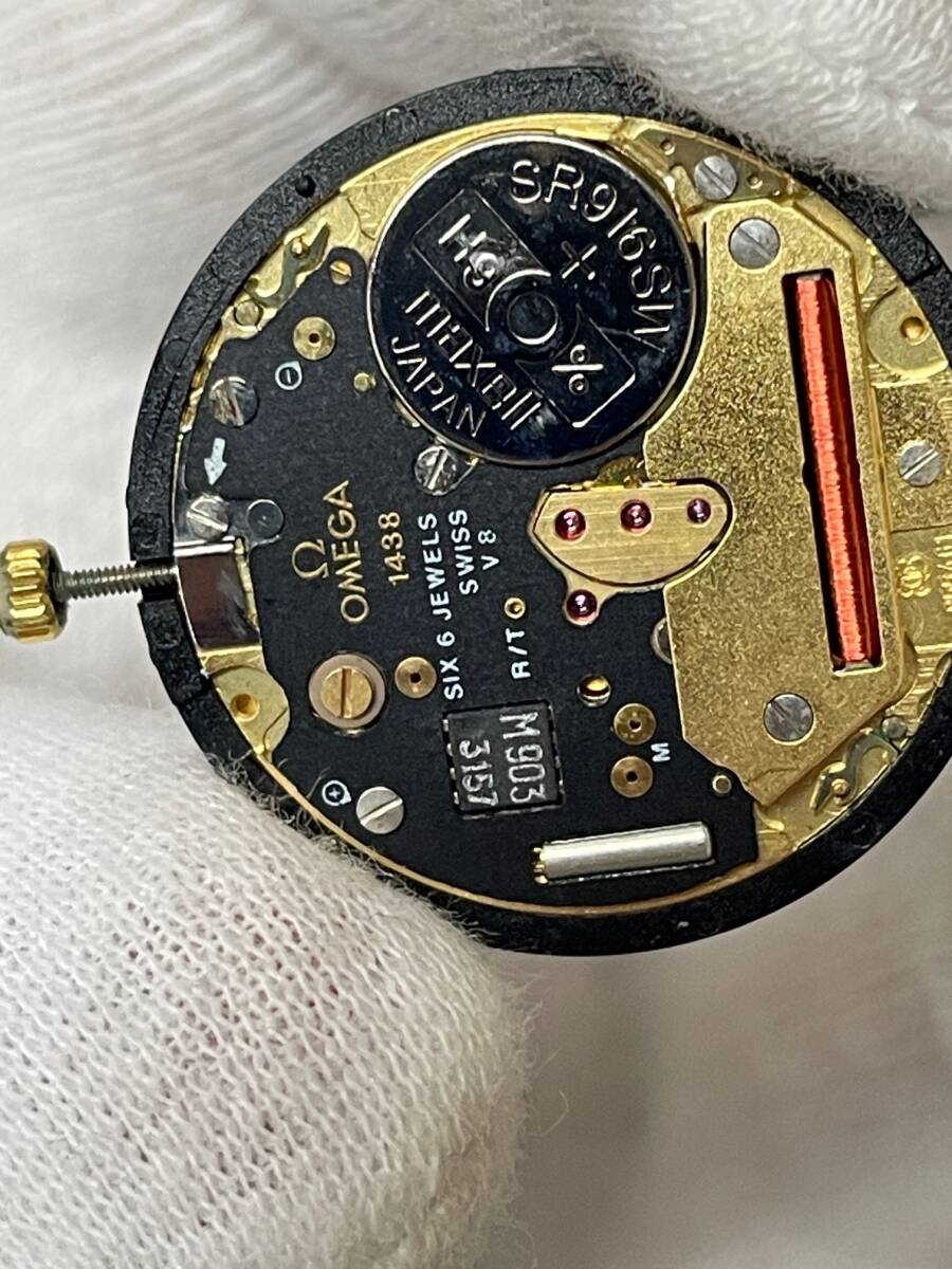 Yahoo!オークション - 【可動品】Omega オメガ クォーツ ムーブメント ...