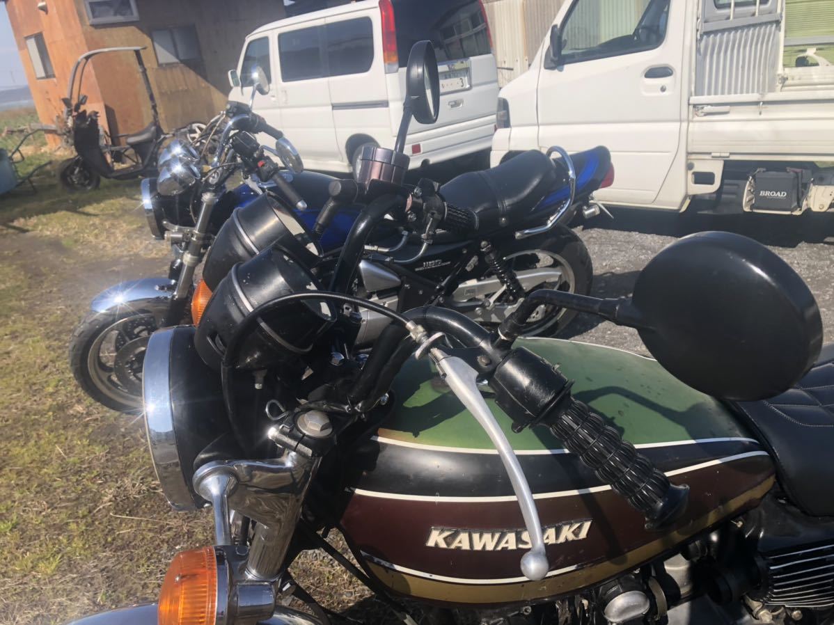 Yahoo!オークション - YB絞り絞り ハンドル 150 Z400FX Z1Z2 M...